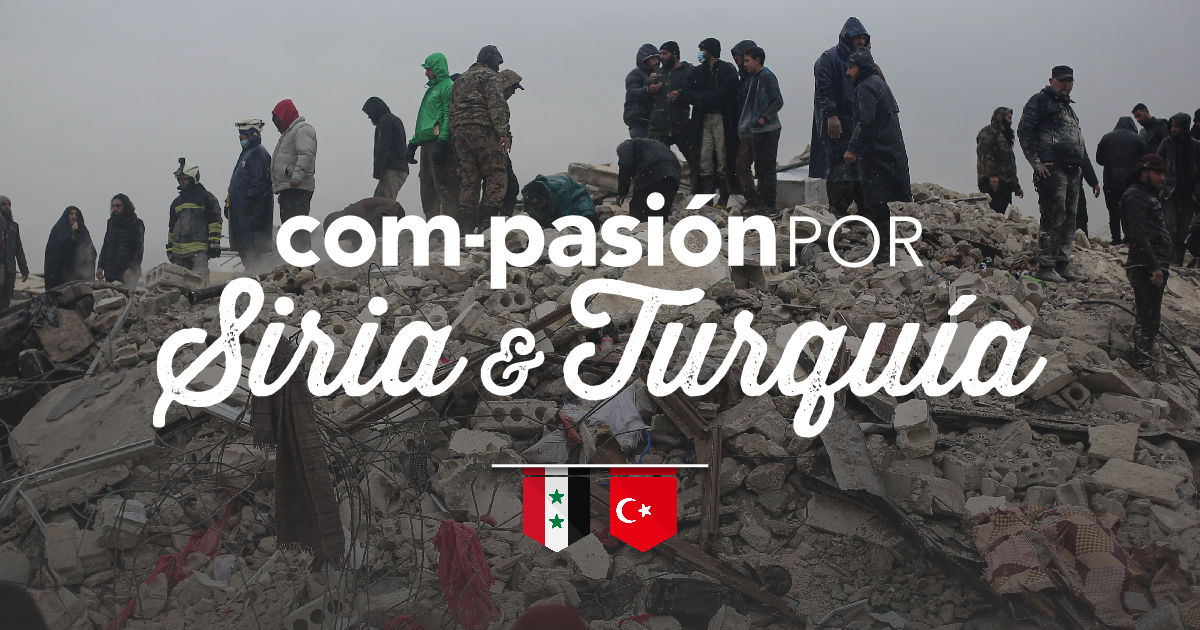 Com-pasión por Siria y Turquía | La Alianza